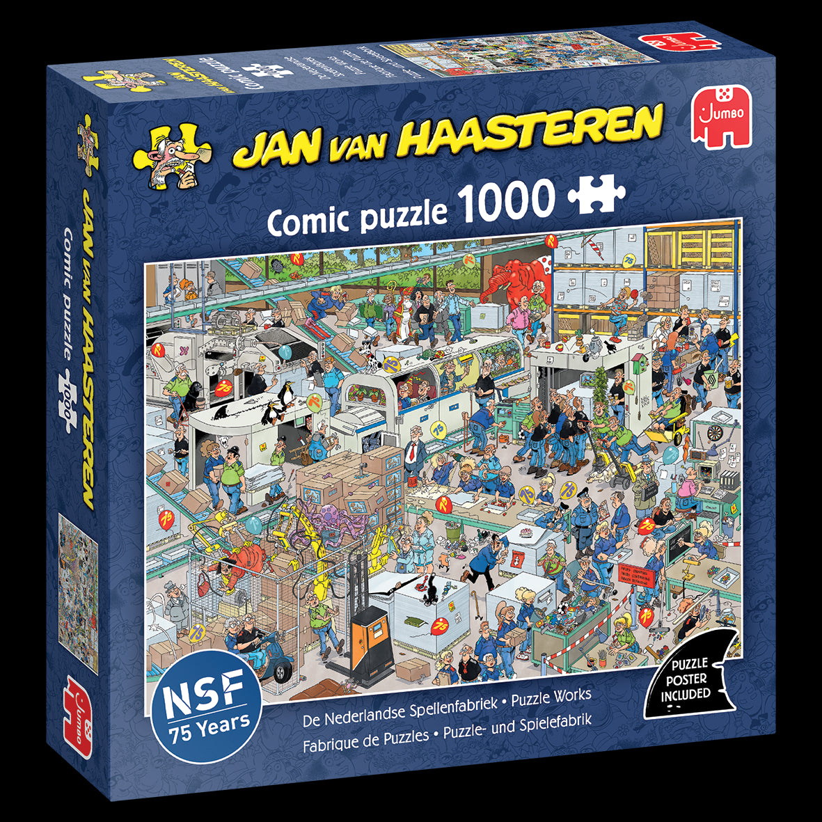 PRE-ORDER Jan van Haasteren - Puzzle Works 1000 Piece Jigsaw Puzzle ...