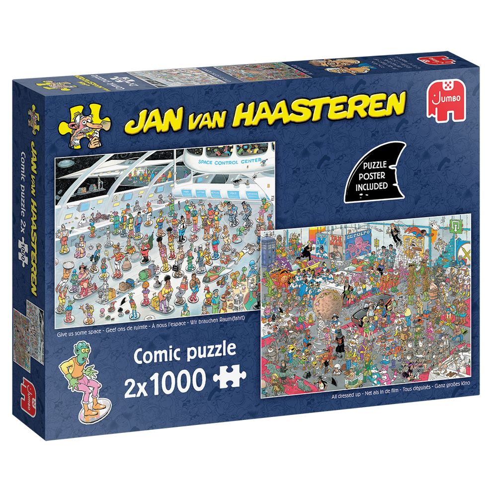 Jan van Haasteren Give us Some Space & All Dressed Up 2 x 1000 Piece J ...