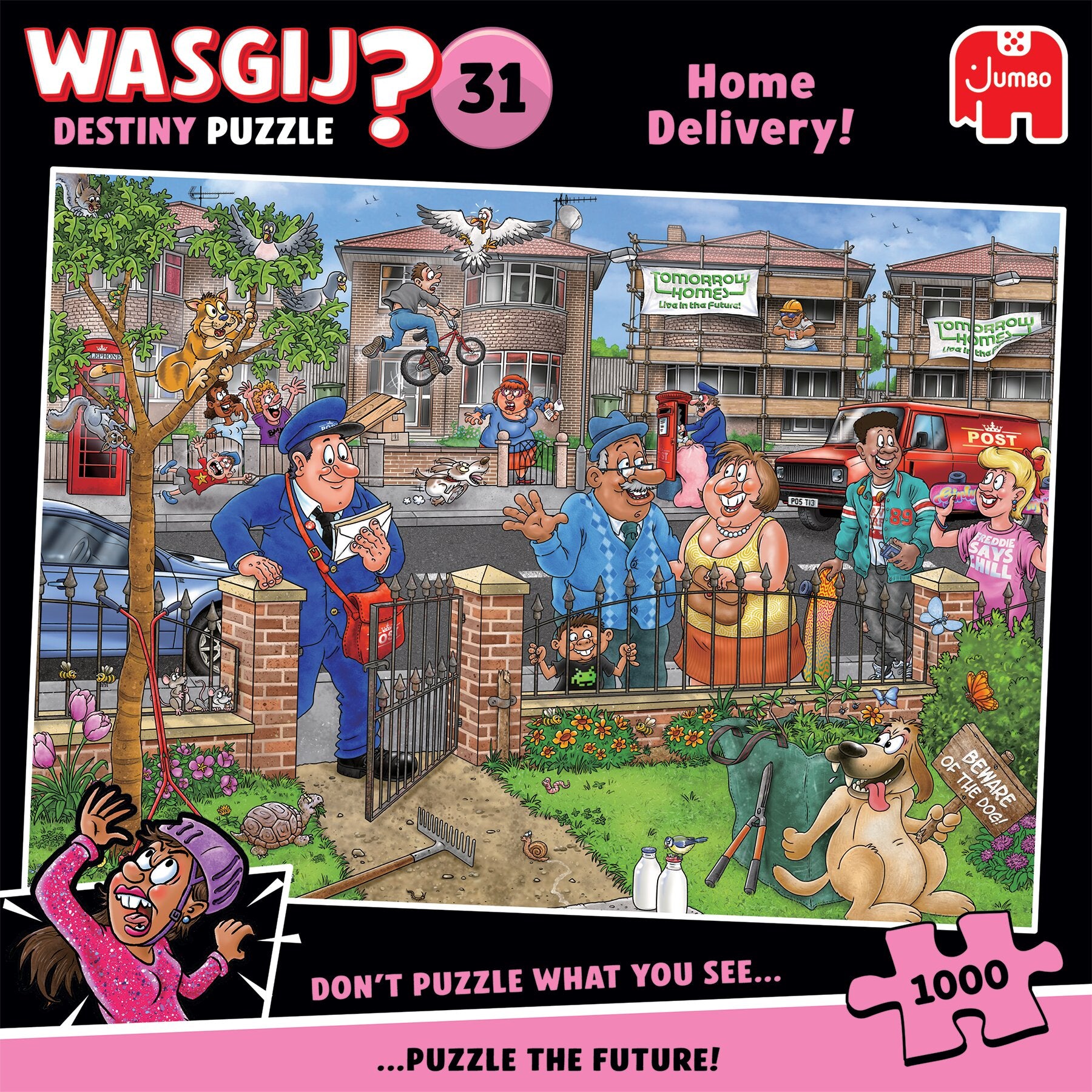 Wasgij Destiny 31 Home Delivery 1000 Piece Jigsaw Puzzle – All Jigsaw ...