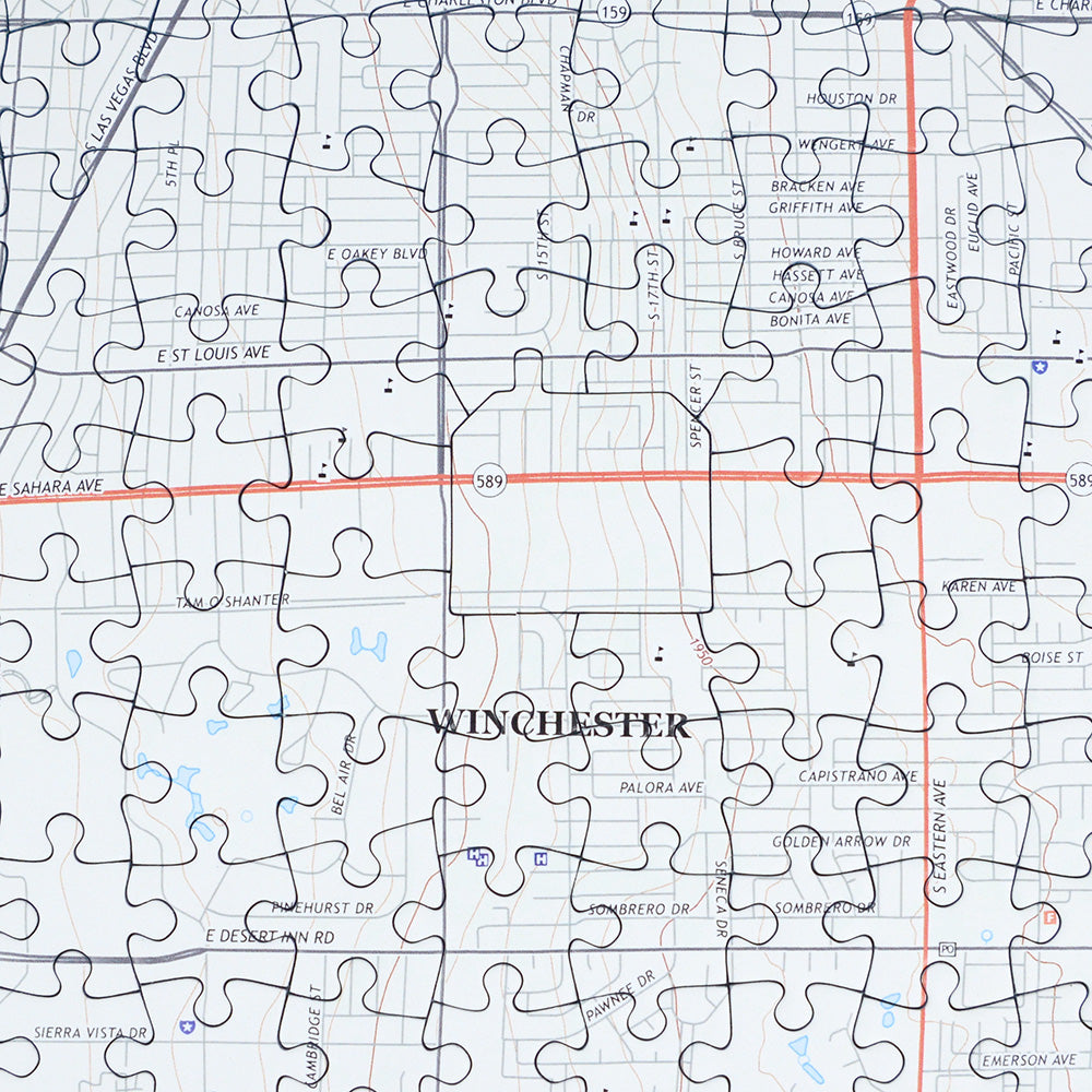 "My Hometown" Personalized US Map Puzzle – All Jigsaw Puzzles