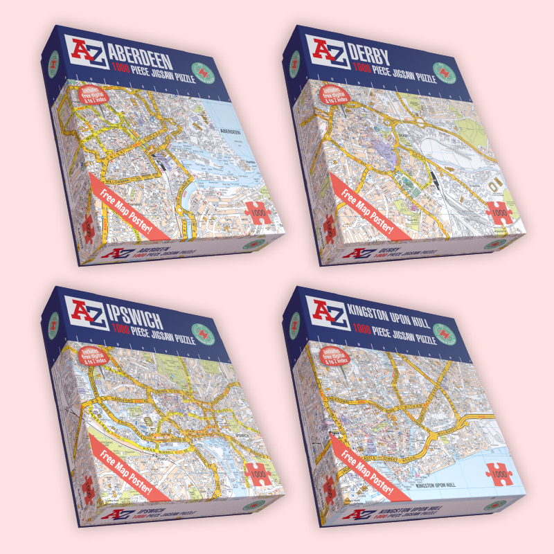 A to Z Map Jigsaw Puzzles | All Jigsaw Puzzles