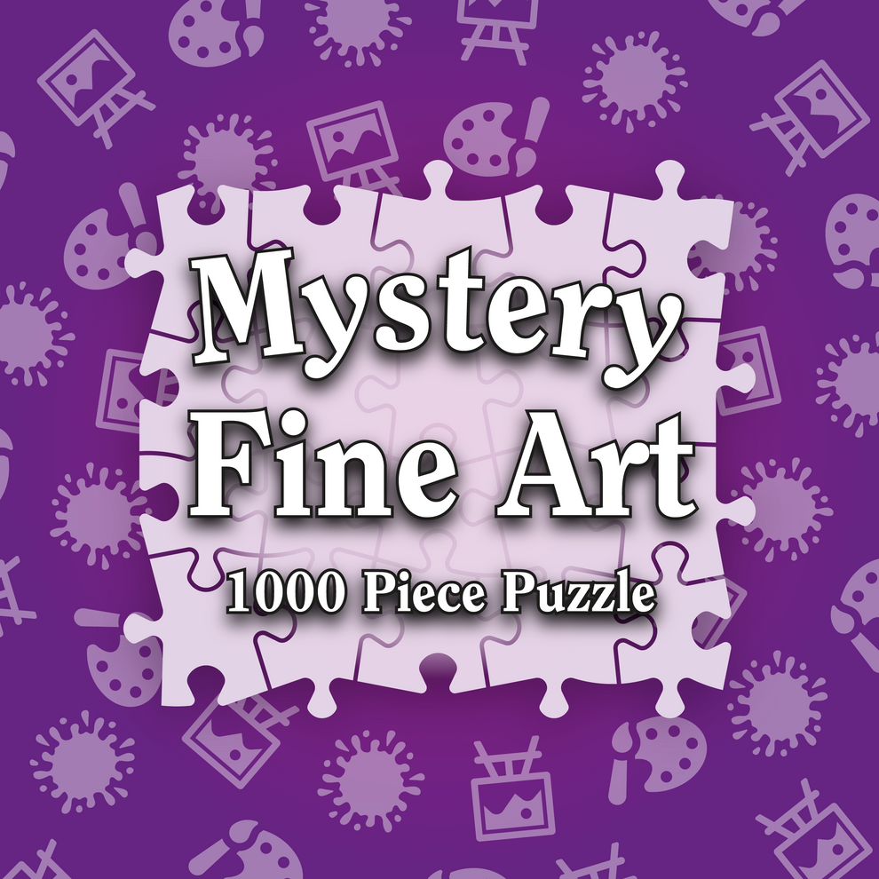 Mystery Jigsaw Puzzle - Fine Art Themed 1000 Piece – All Jigsaw Puzzles