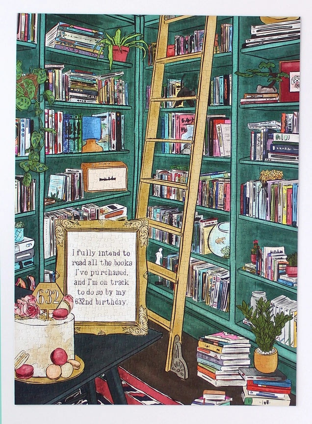 I Fully Intend To Read All the Books I've Purchased 1000 Piece Jigsaw ...