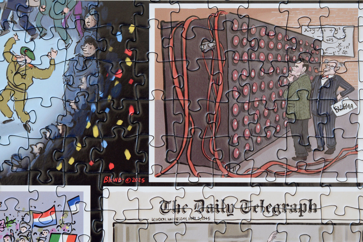 Daily Telegraph VE Day 80th Anniversary According to Blower 1000 or 30 ...