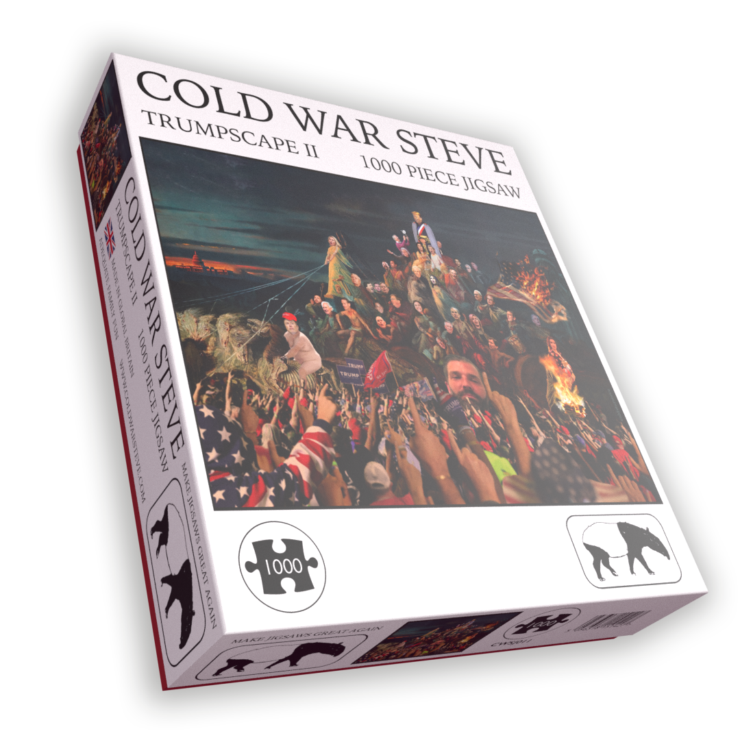 Cold War Steve Trumpscape II 1000 Piece Jigsaw Puzzle – All Jigsaw Puzzles