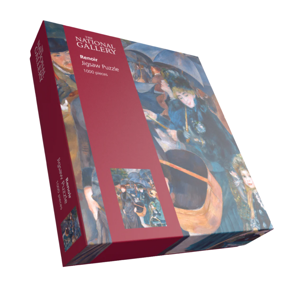 The Umbrellas - National Gallery 1000 Piece Jigsaw Puzzle – All Jigsaw ...