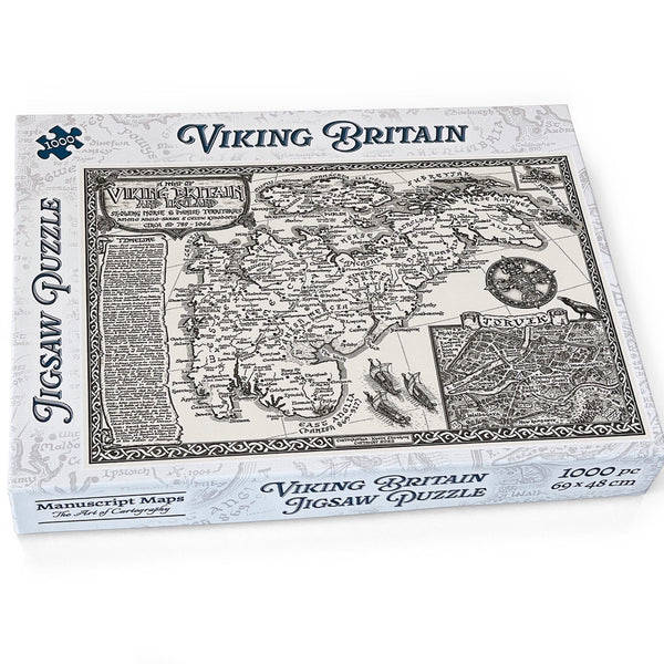 Viking Britain Map Jigsaw Puzzle - 1000 pieces – All Jigsaw Puzzles