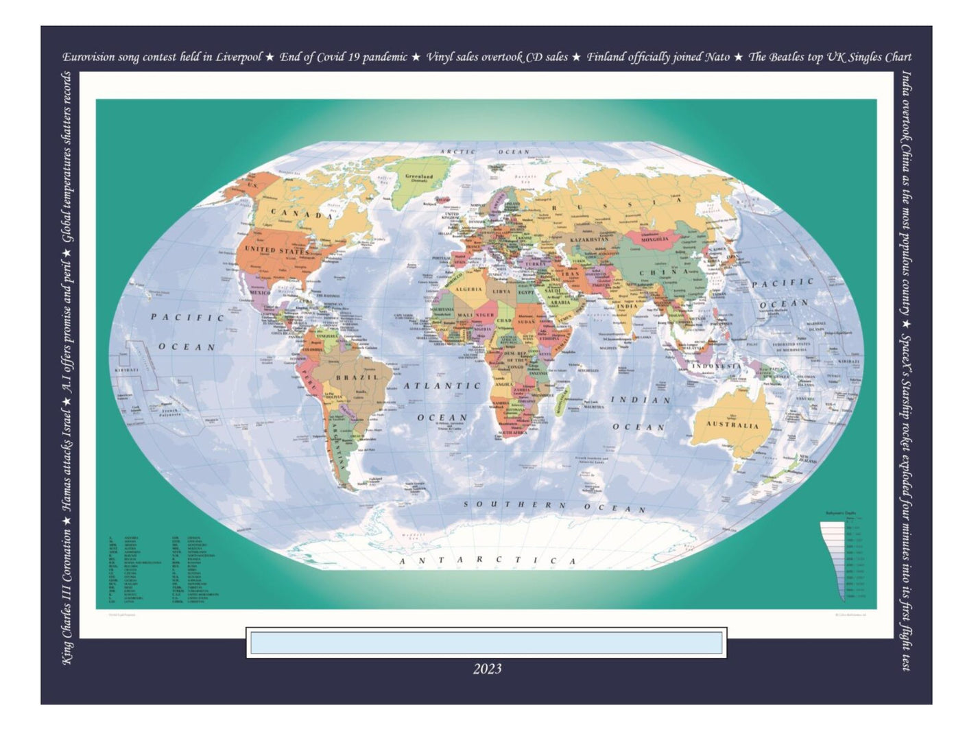 Personalised World Map 400 Piece Puzzle – All Jigsaw Puzzles