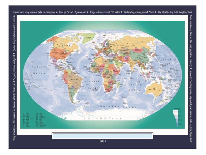 Personalised World Map 400 Piece Puzzle – All Jigsaw Puzzles