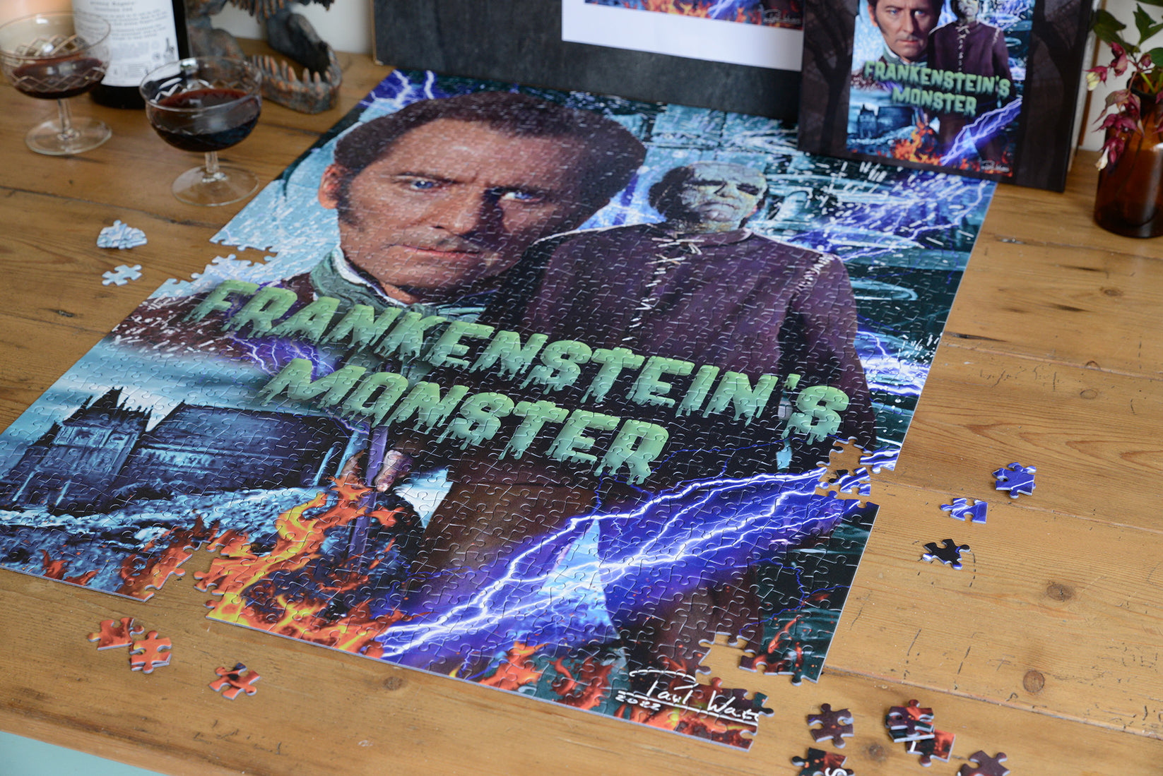 Frankenstein's Monster 1000 Piece Jigsaw Puzzle – All Jigsaw Puzzles