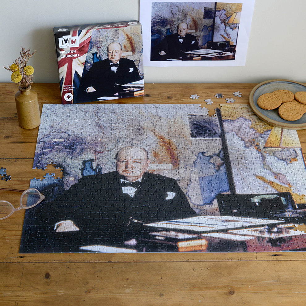 Imperial War Museums Churchill's 150th Anniversary 1000 piece jigsaw p ...