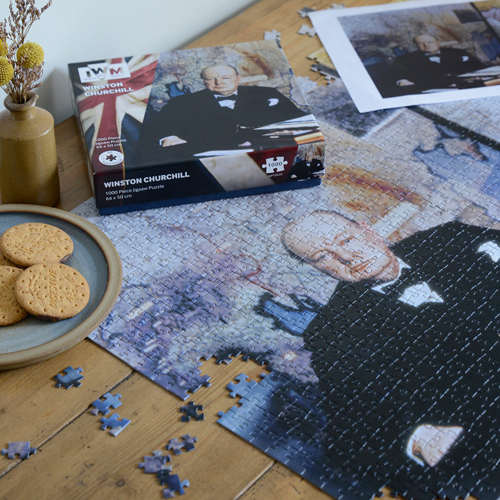 Imperial War Museums Churchill's 150th Anniversary 1000 piece jigsaw p ...