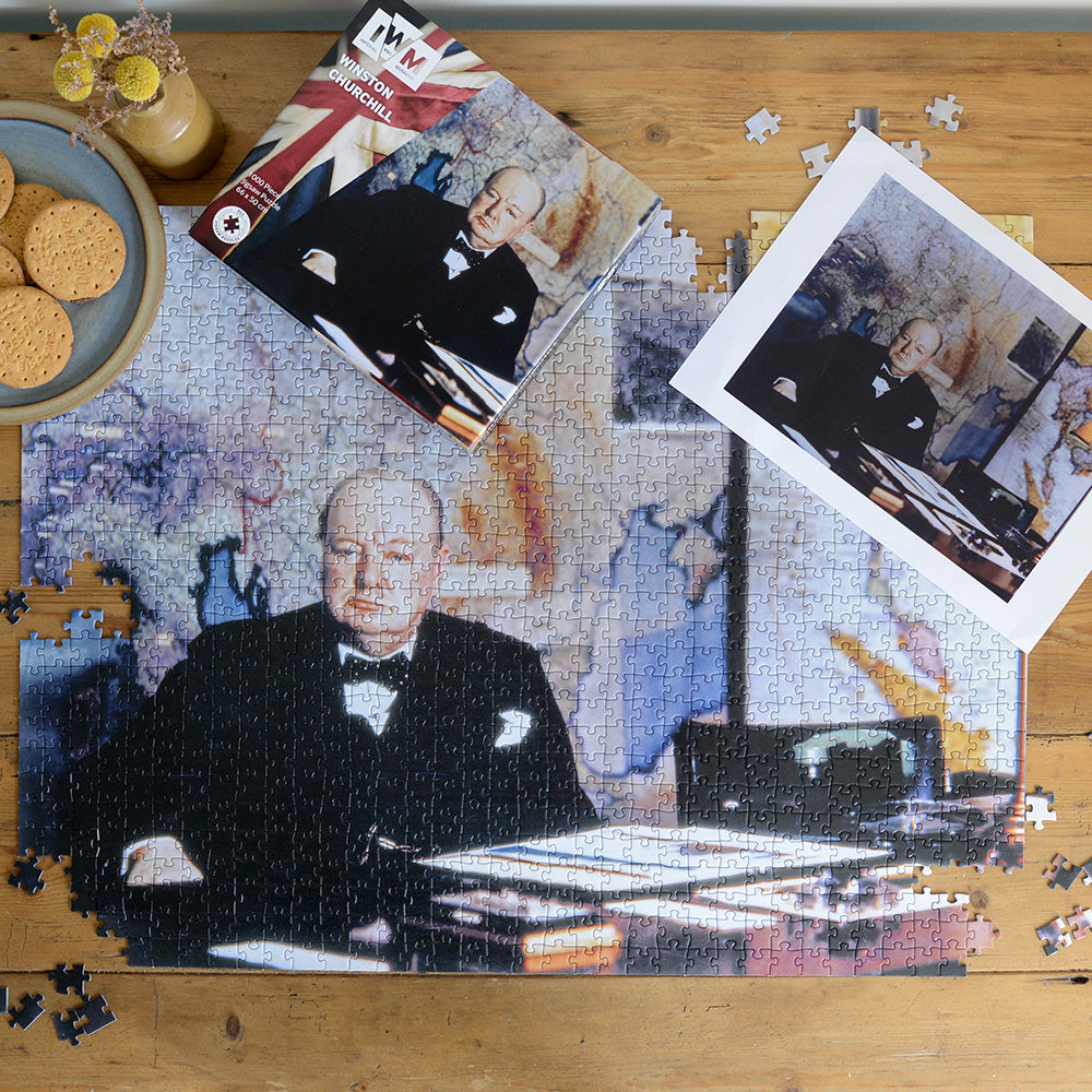 Imperial War Museums Churchill's 150th Anniversary 1000 piece jigsaw p ...