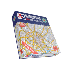 A-Z Map of Manchester 1000 Piece Jigsaw – All Jigsaw Puzzles