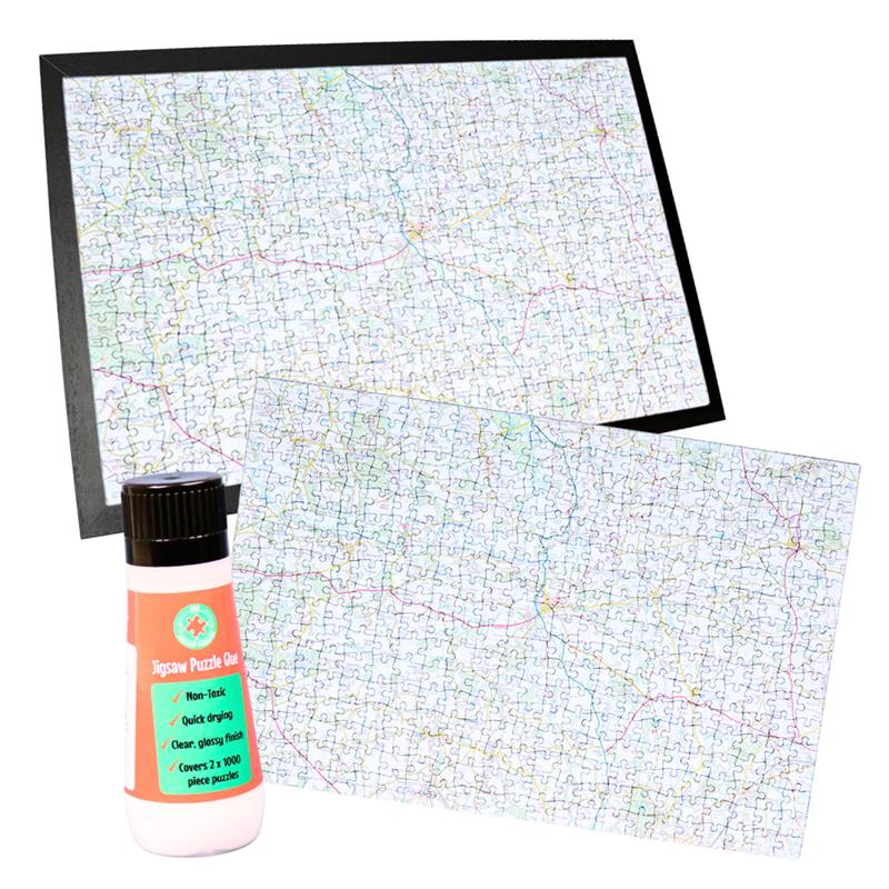 Hometown Framed Map Jigsaw Bundle - The Ultimate Map Gift! – All Jigsaw ...