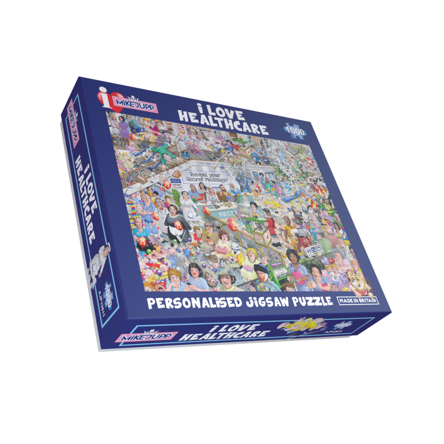 Mike Jupp's I Love Healthcare Personalised Jigsaw Puzzle – All Jigsaw ...