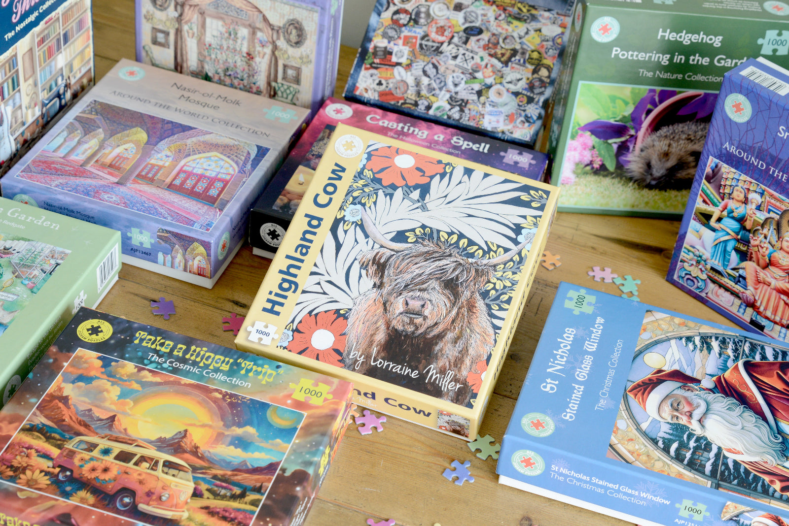 Monthly 1000 Piece Jigsaw Puzzle Subscription | All Jigsaw Puzzles UK