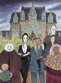 The Addams Family 1000 Piece Jigsaw Puzzle – All Jigsaw Puzzles
