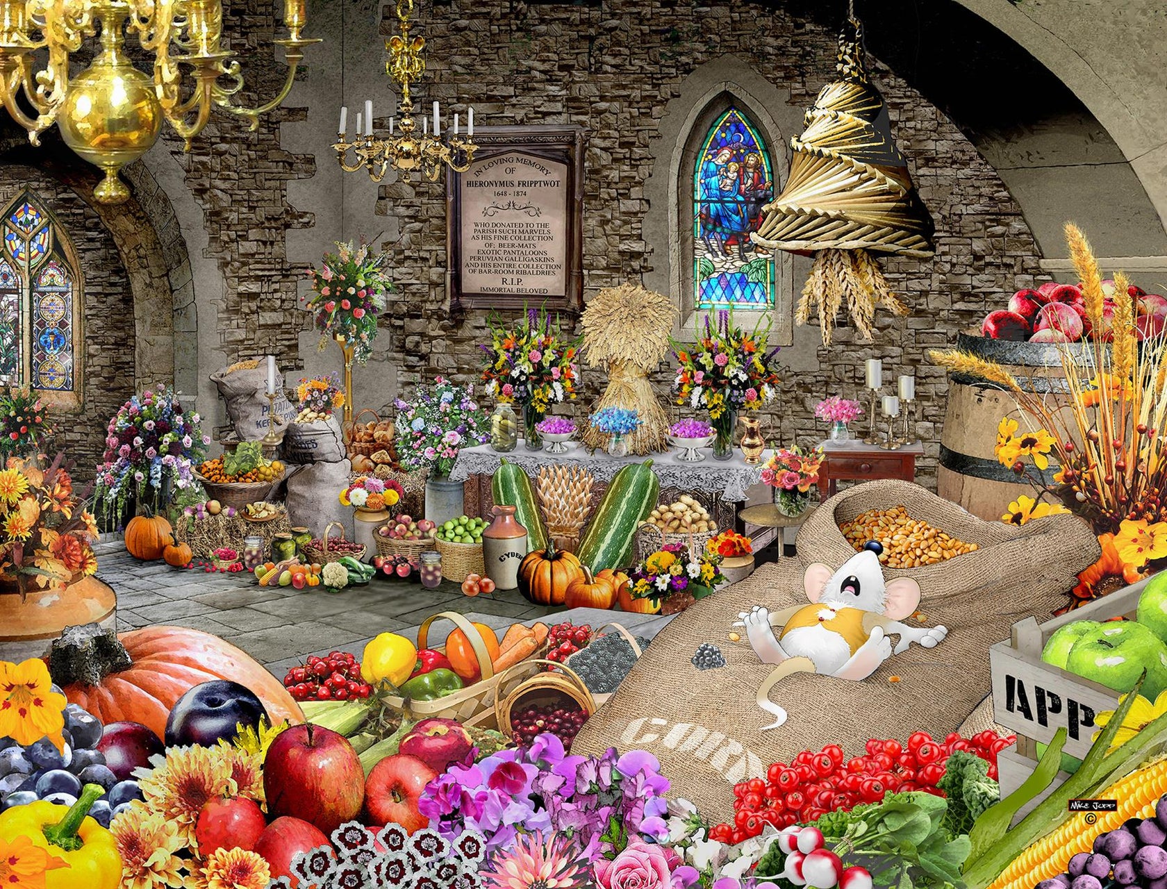 Mike Jupp 'Nipperling' 1000 piece Jigsaw Puzzle | All Jigsaw Puzzles UK