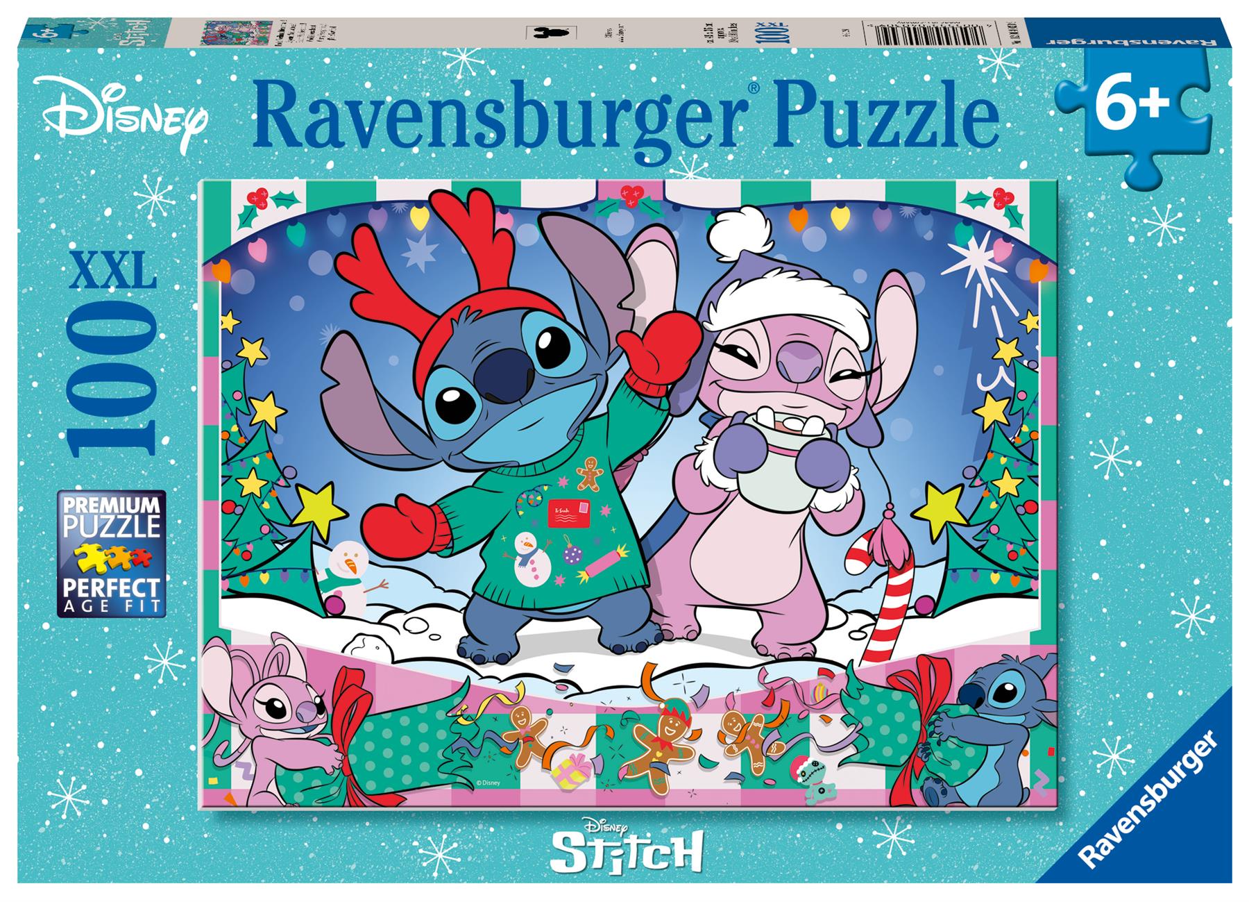 Disney Stitch Christmas 100XXL Piece Jigsaw Puzzle – All Jigsaw Puzzles