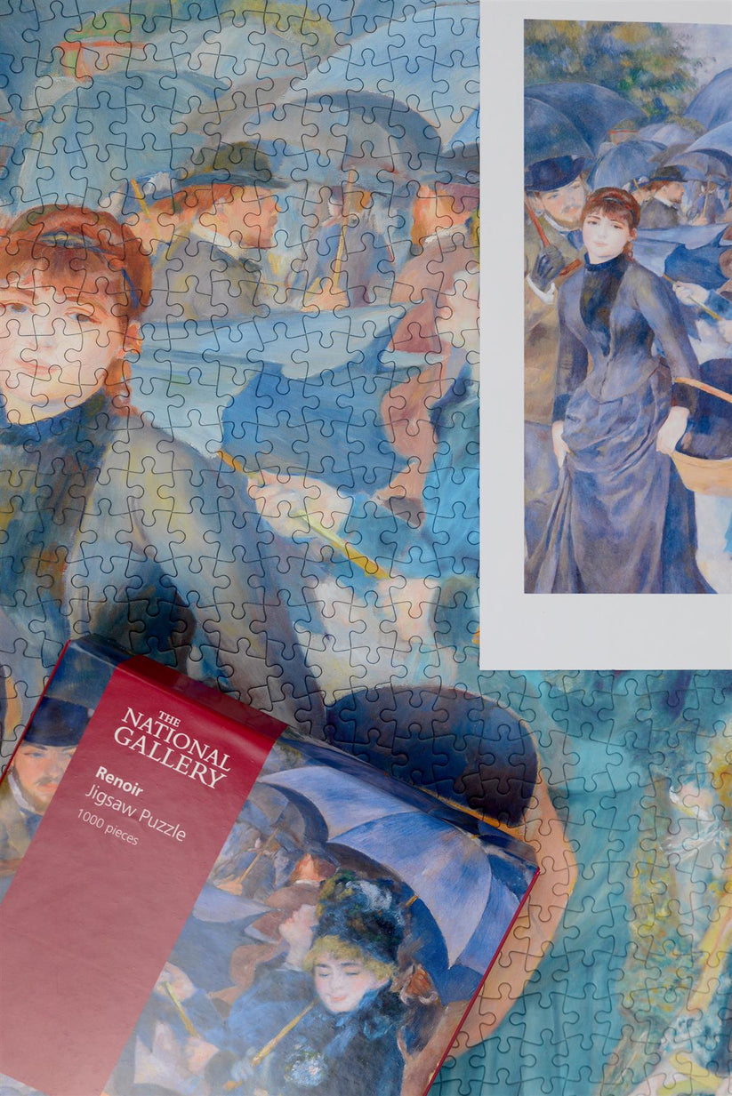 The Umbrellas - National Gallery 1000 Piece Jigsaw Puzzle – All Jigsaw ...