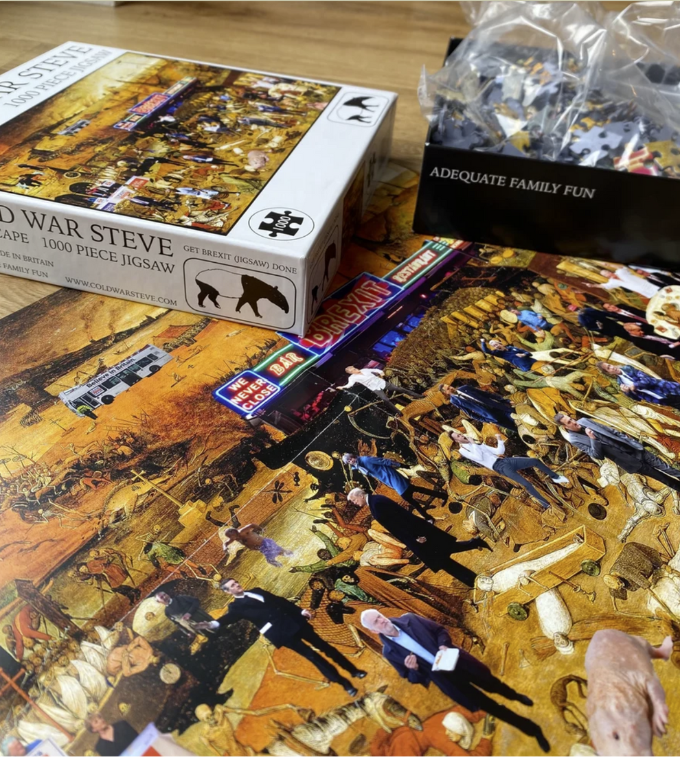 Cold War Steve 'Hellscape' 1000 Piece Jigsaw | All Jigsaw Puzzles UK