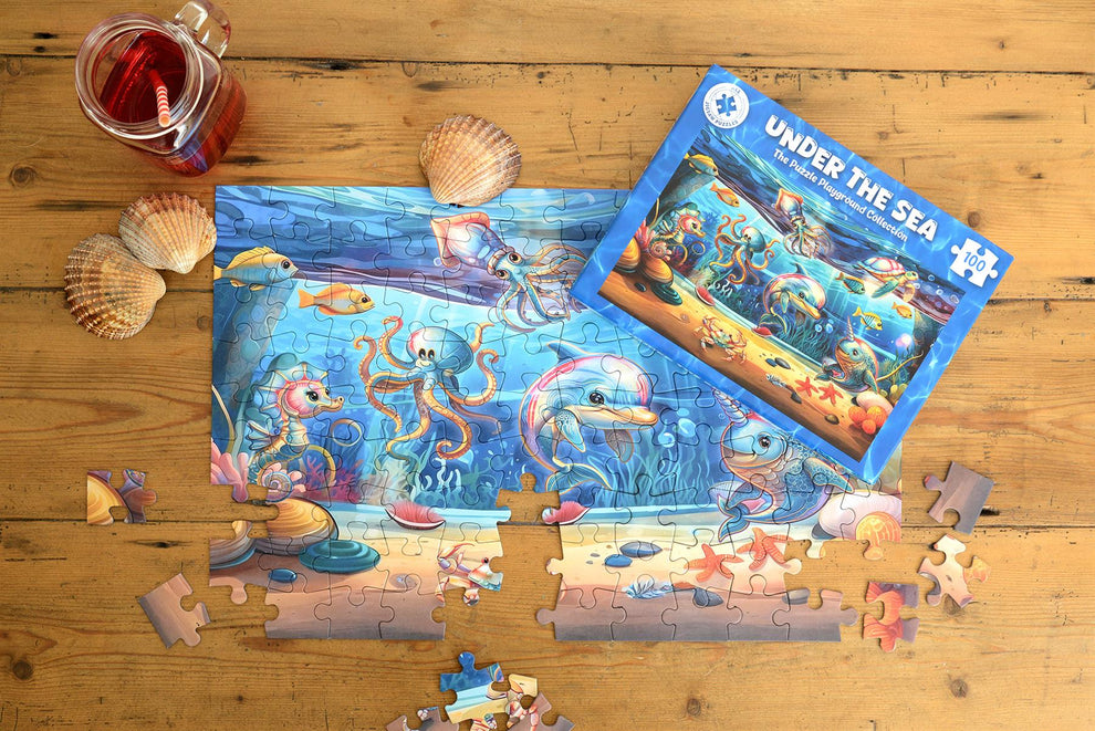 Under the Sea 100 Piece Jigsaw Puzzle – All Jigsaw Puzzles