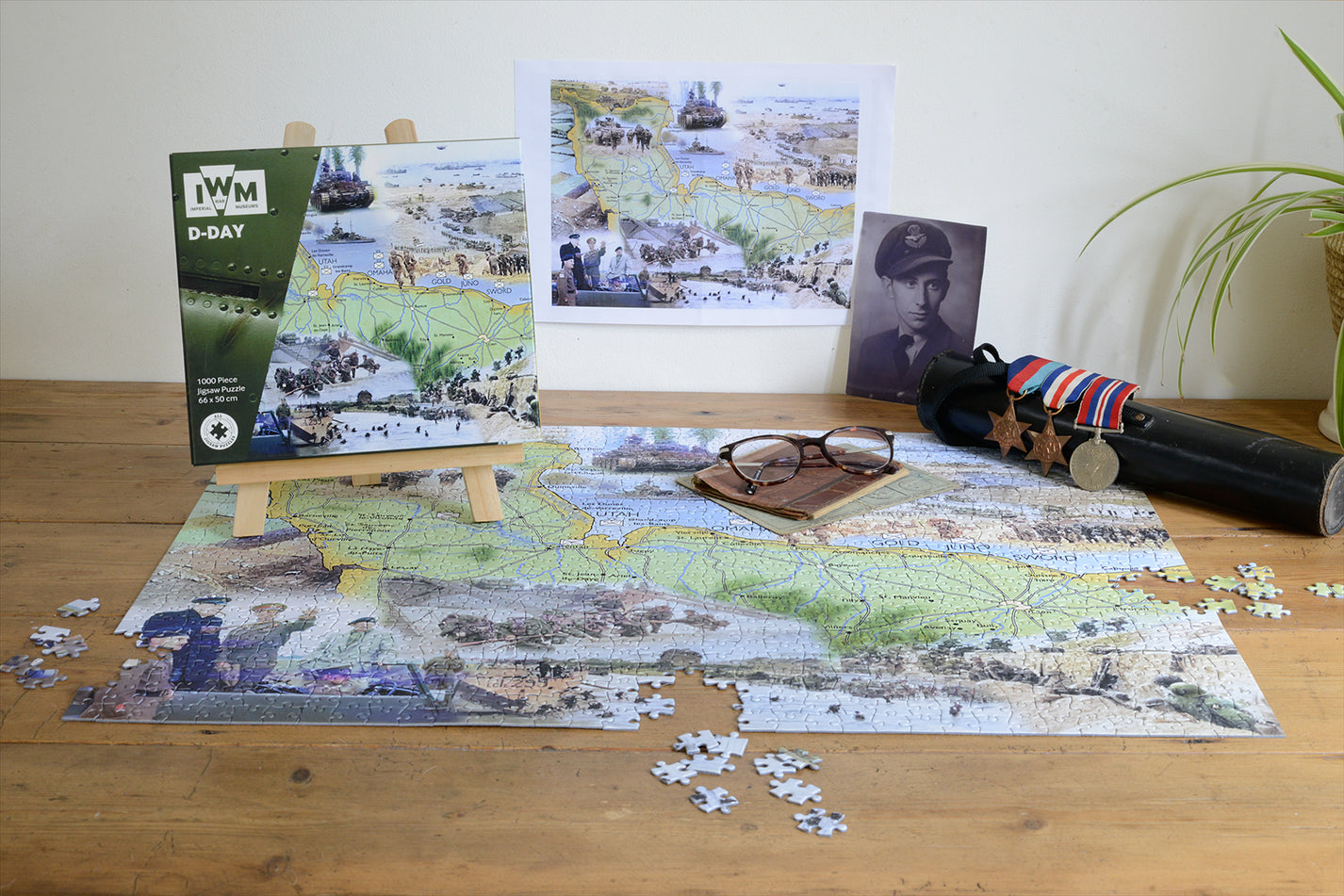 Imperial War Museums D-Day 1000 Piece Jigsaw Puzzle – All Jigsaw Puzzles