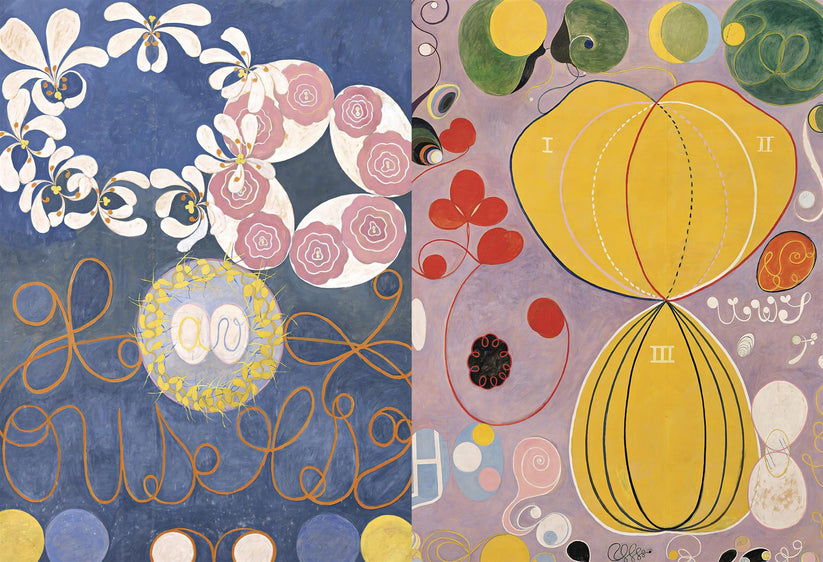 Hilma af Klint 120-Piece Double-Sided Jigsaw Puzzle Set – All Jigsaw ...