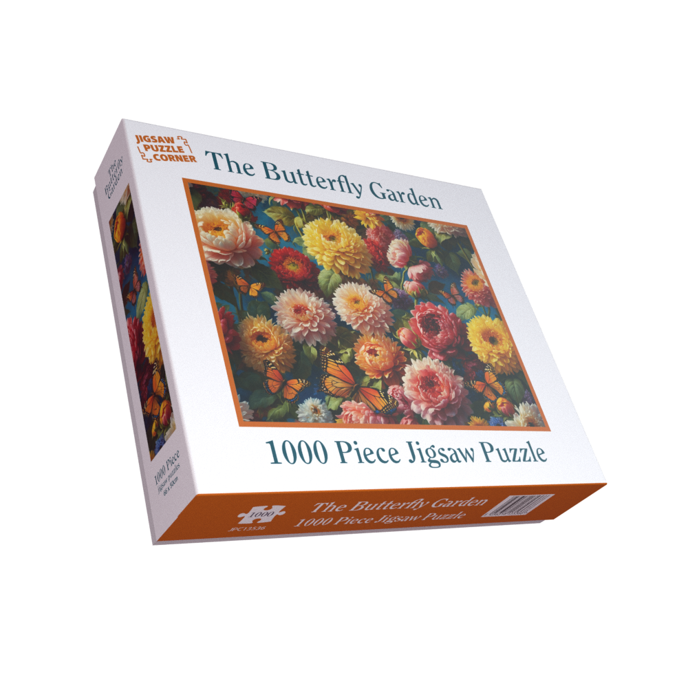 Butterfly Garden 1000 piece jigsaw puzzle – All Jigsaw Puzzles