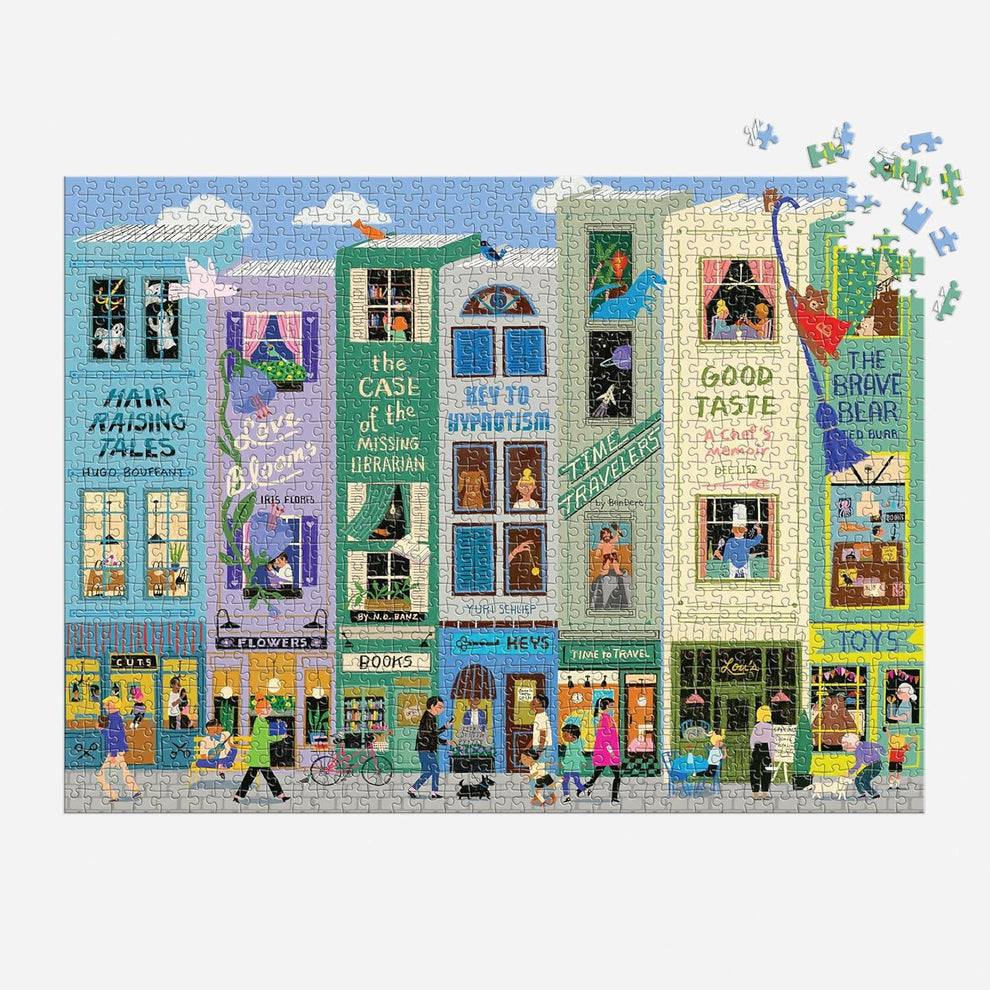 Main Street Books 1000 Piece Jigsaw Puzzle – All Jigsaw Puzzles