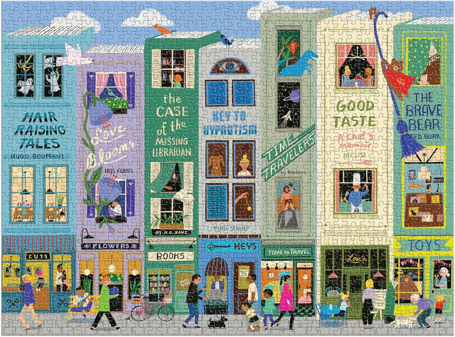 Main Street Books 1000 Piece Jigsaw Puzzle – All Jigsaw Puzzles