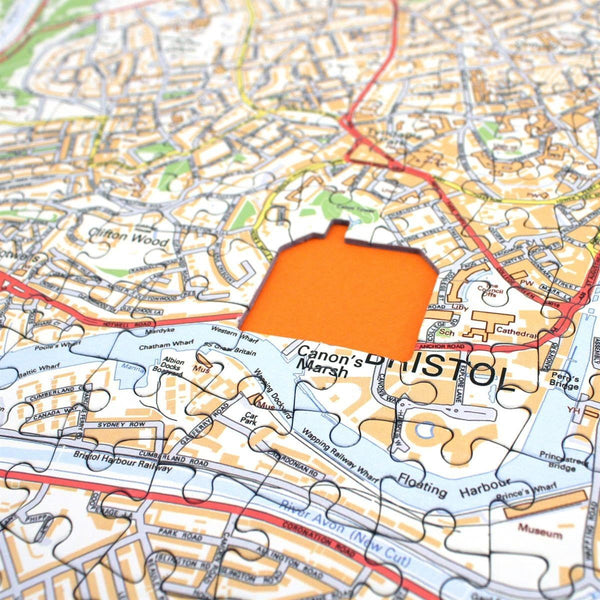 Hometown Personalised UK Map Jigsaw Puzzle – All Jigsaw Puzzles