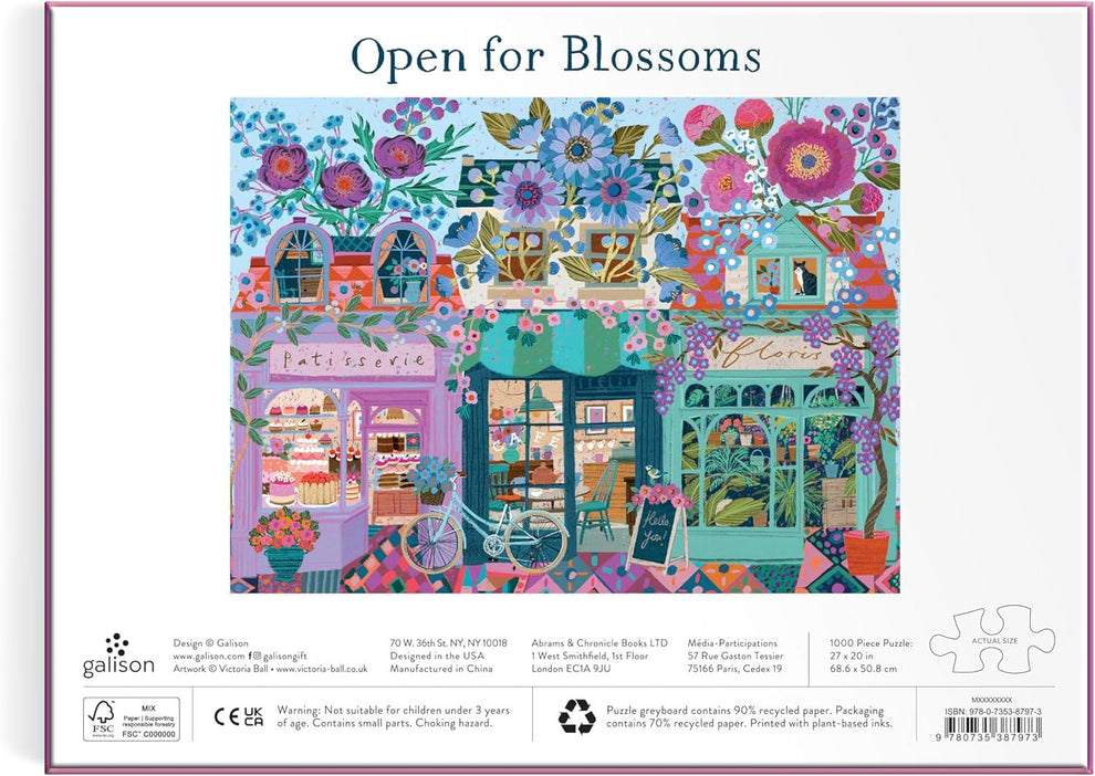 Open for Blossoms 1000 Piece Jigsaw Puzzle – All Jigsaw Puzzles