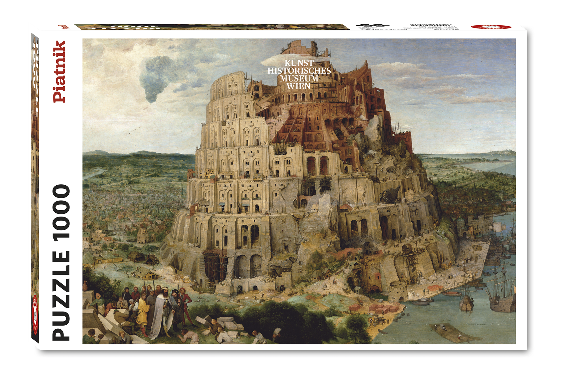 Bruegel - Tower of Babel 1000 Piece Jigsaw Puzzle – All Jigsaw Puzzles