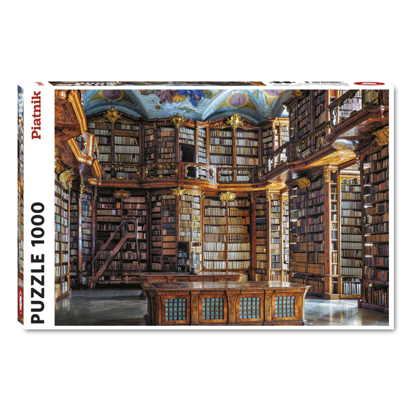 Library Monastery St. Florian 1000 Piece Jigsaw Puzzle – All Jigsaw Puzzles