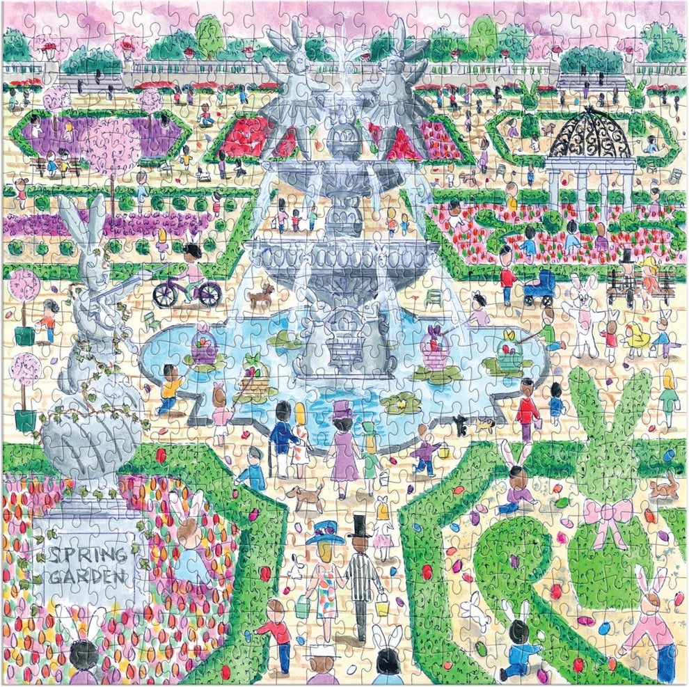 Spring Egg Hunt 500 Piece Michael Storrings Jigsaw Puzzle – All Jigsaw ...