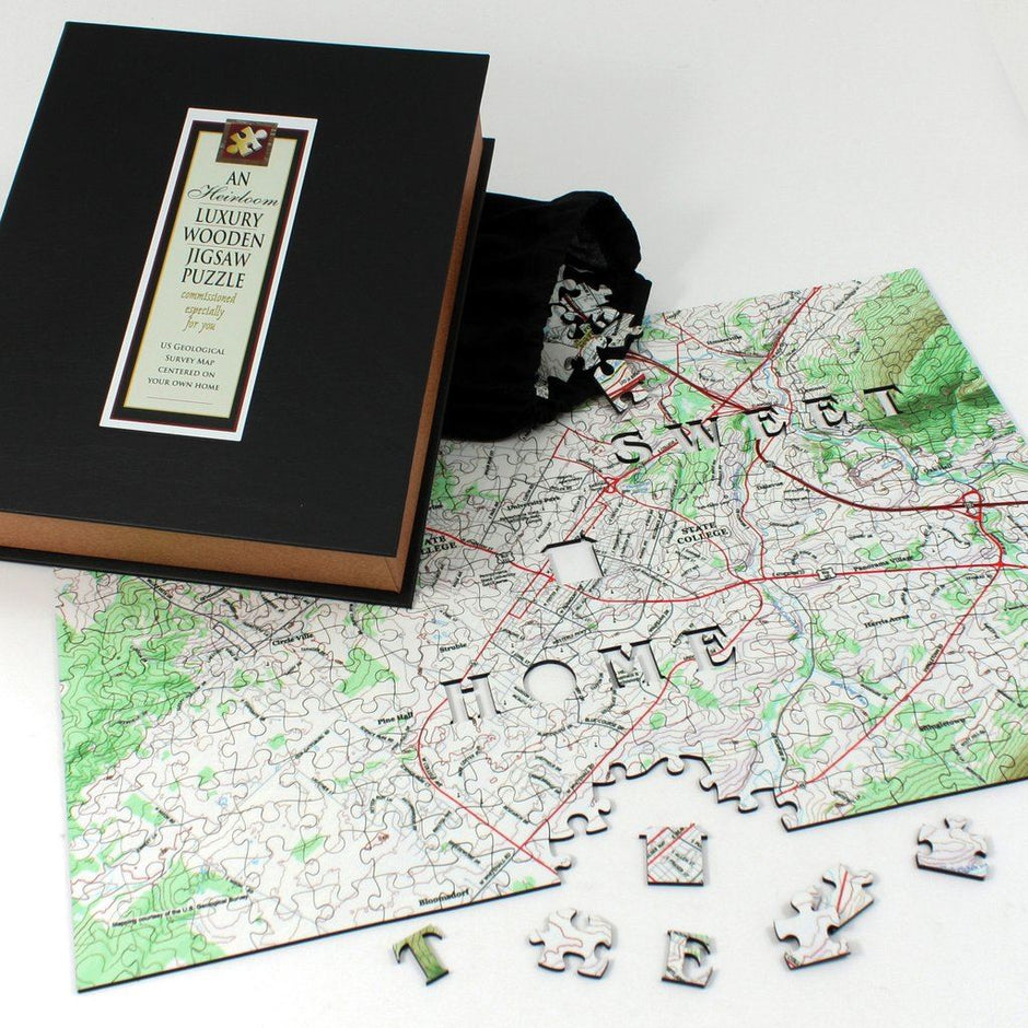 Personalised Map Jigsaw Puzzles – All Jigsaw Puzzles