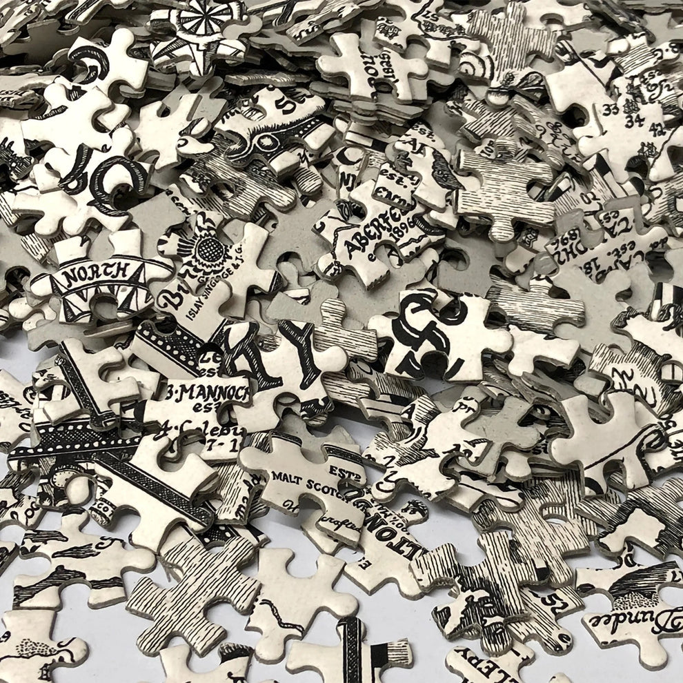 Scotland Whisky Map 1000 Piece Jigsaw Puzzle – All Jigsaw Puzzles