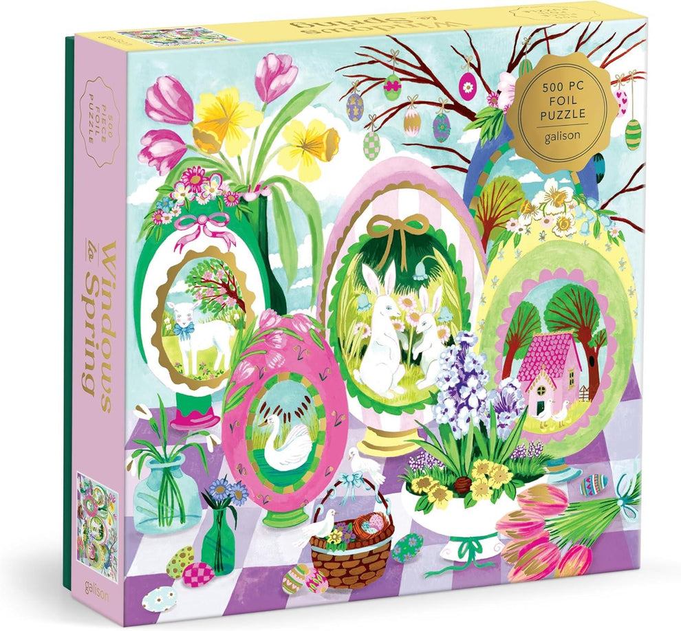 Windows to Spring 500 Piece Jigsaw Puzzle – All Jigsaw Puzzles