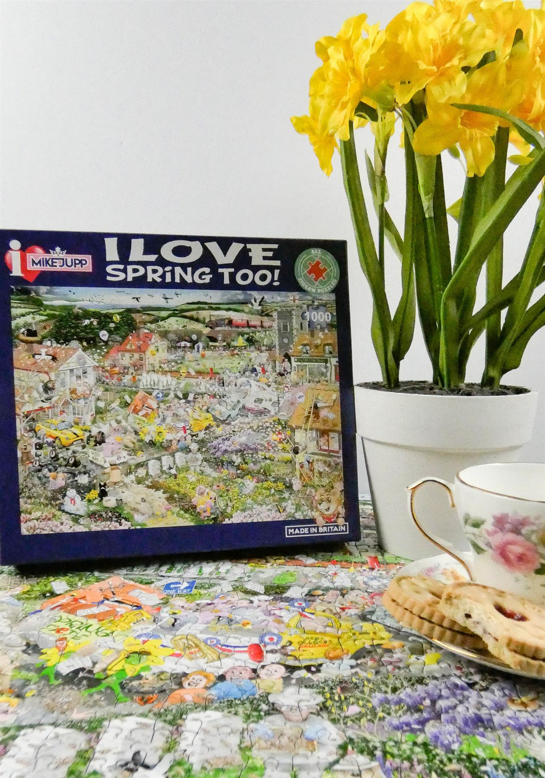 Mike Jupp I Love Spring Too - 1000 Piece Jigsaw Puzzle – All Jigsaw Puzzles