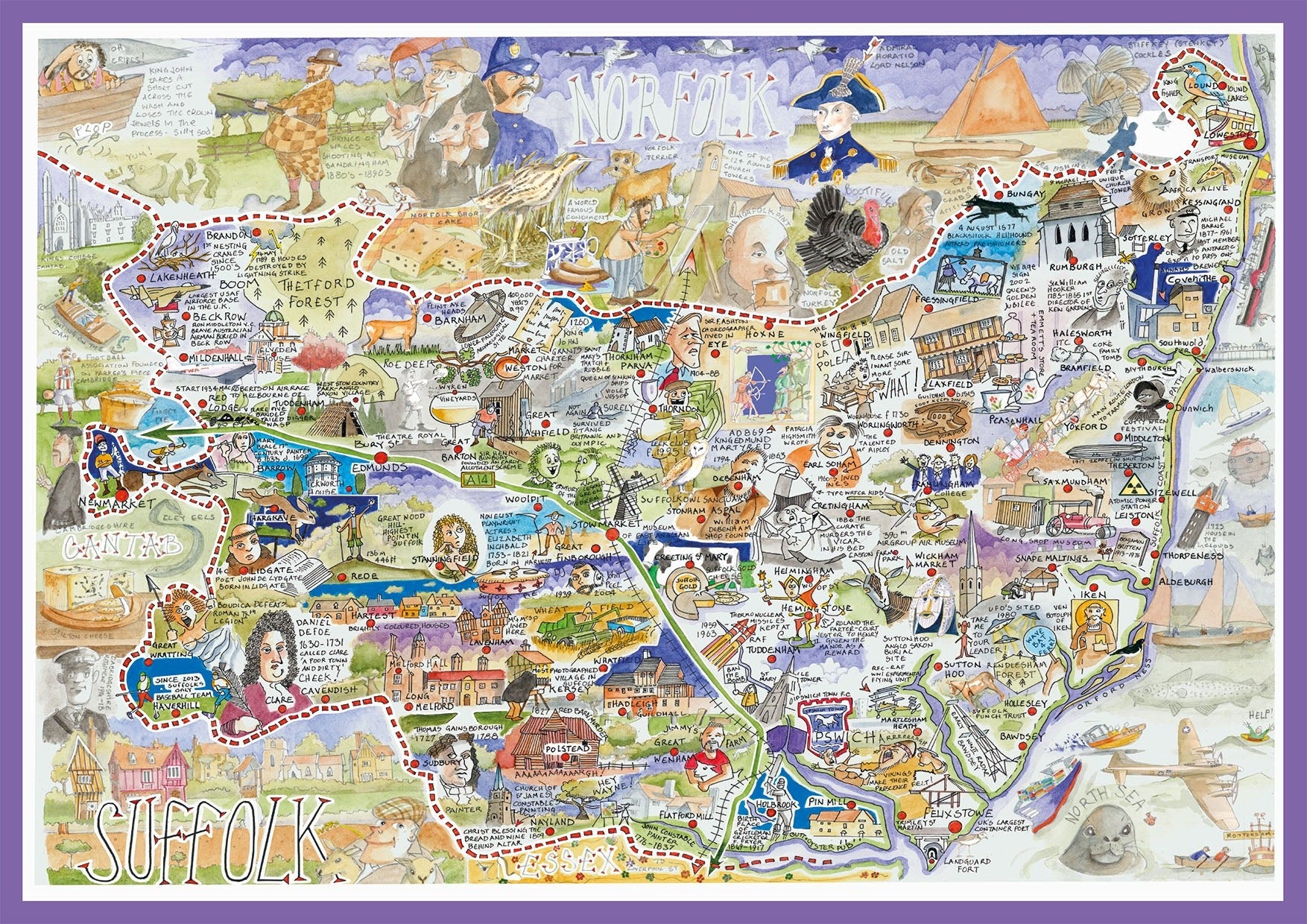 Suffolk- Tim Bulmer 1000 piece Jigsaw – All Jigsaw Puzzles