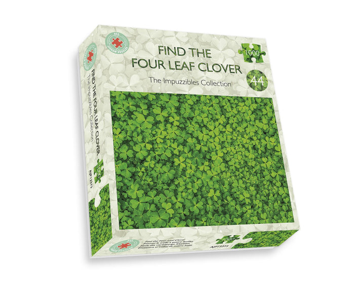 Find the Four Leaf Clover Impuzzible No.44 - 1000 Piece Jigsaw Puzzle ...