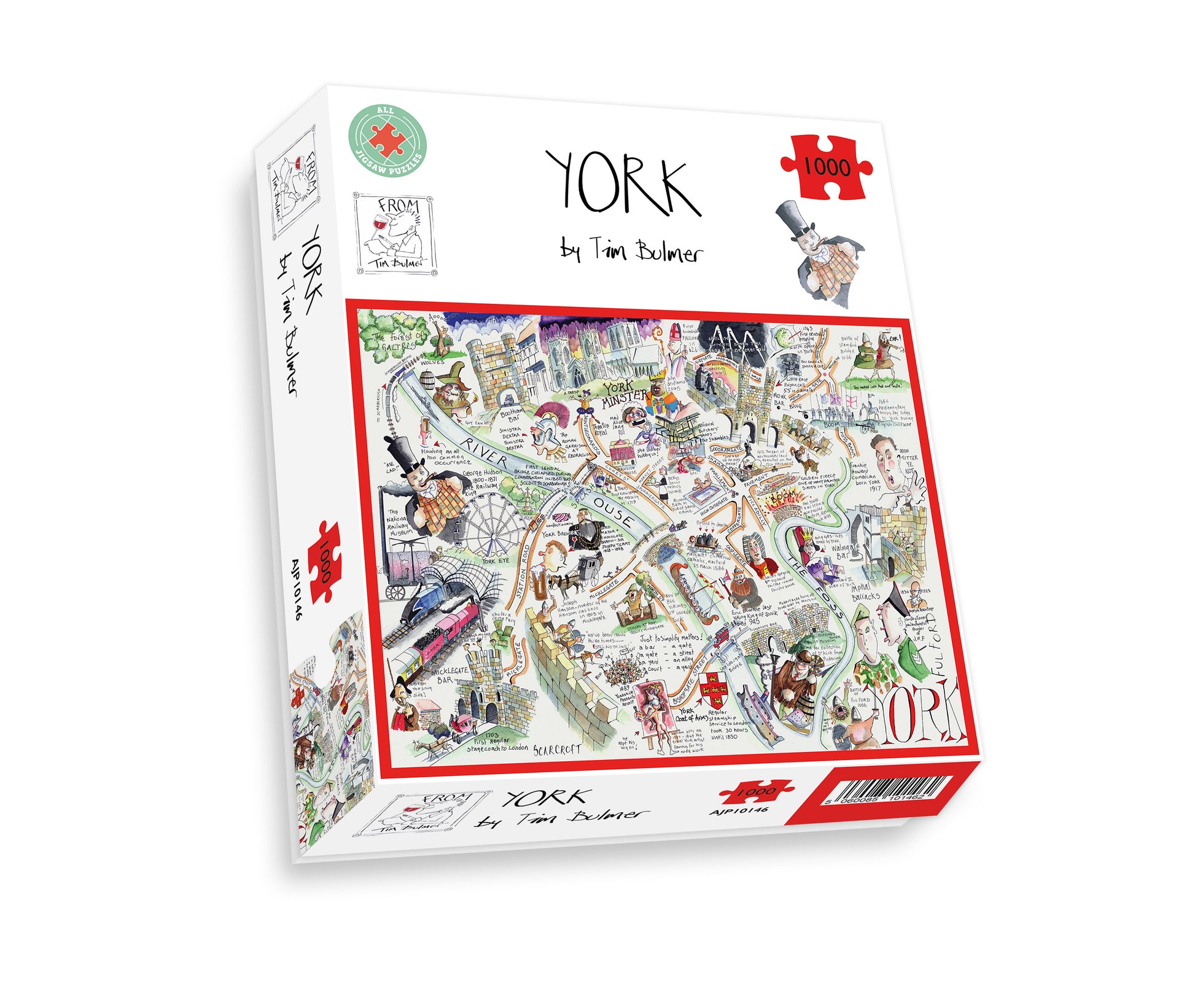 York - Tim Bulmer 1000 Piece Jigsaw Puzzle – All Jigsaw Puzzles