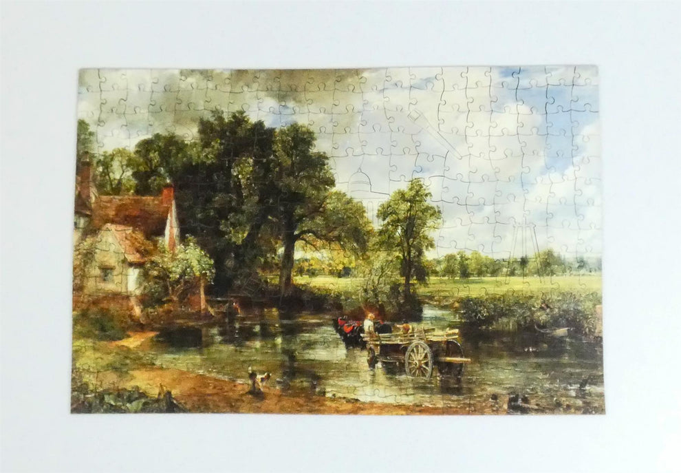 The Hay Wain - National Gallery 300 Piece Wooden Jigsaw Puzzle | All ...