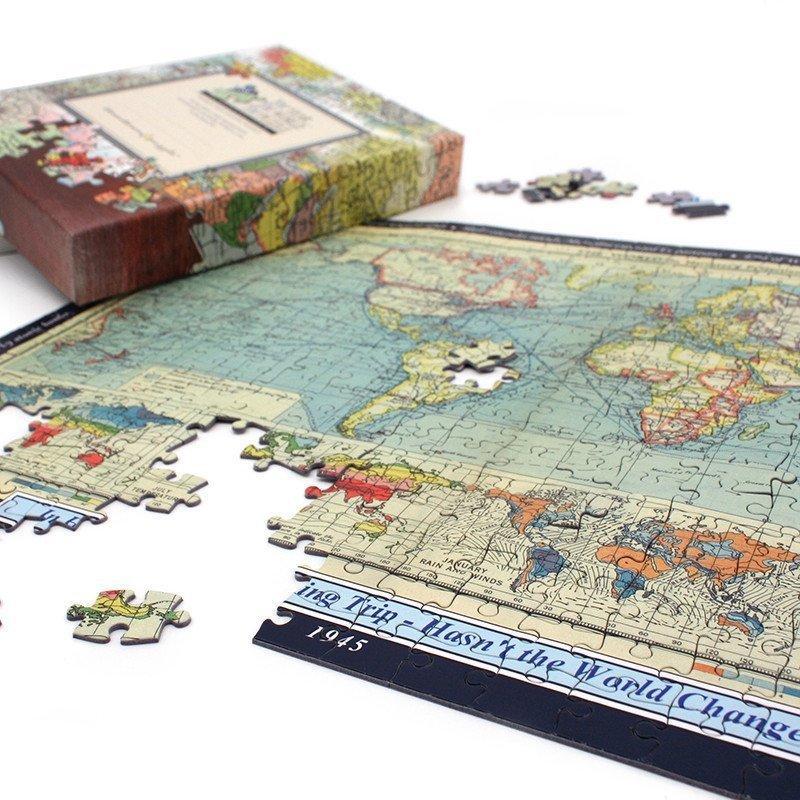 Personalised World Map 400 Piece Puzzle – All Jigsaw Puzzles
