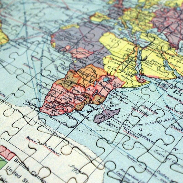 Personalised World Map 400 Piece Puzzle – All Jigsaw Puzzles